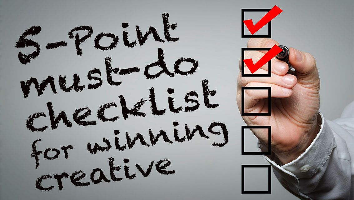 5-Point Checklist For Winning Creative | DMW Direct